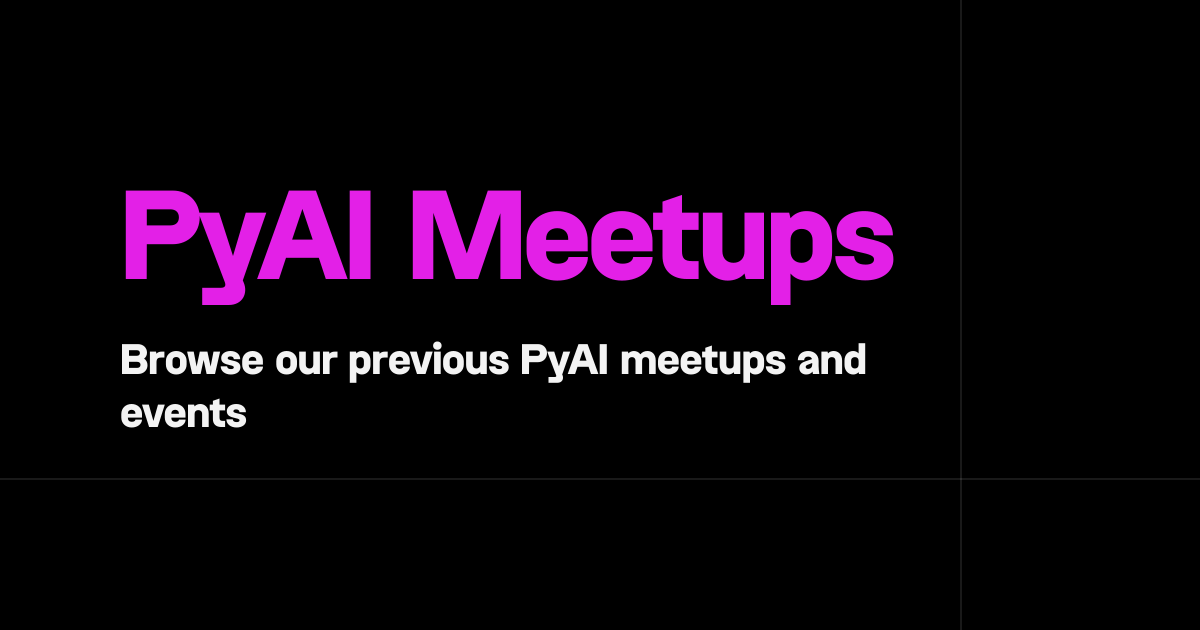 Previous Events | PyAI Conference